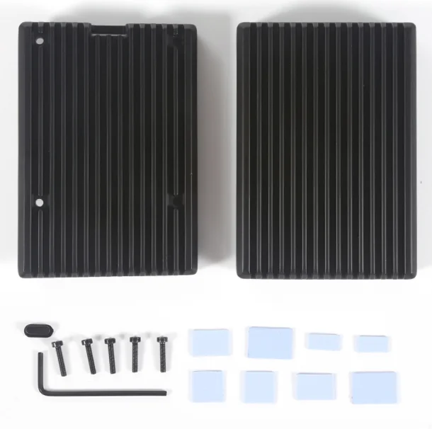 Raspberry Pi 5 Generation Cooling Aluminum Alloy Armor Shell Pwm Speed ...