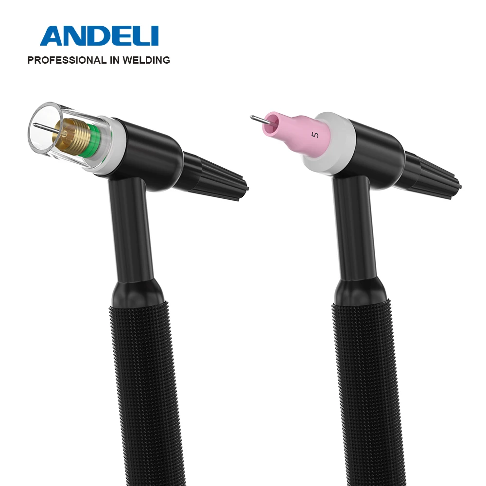 ANDELI 68PCS TIG Welding Torch Stubby Gas Lens Kit Durable GTAW Accessories