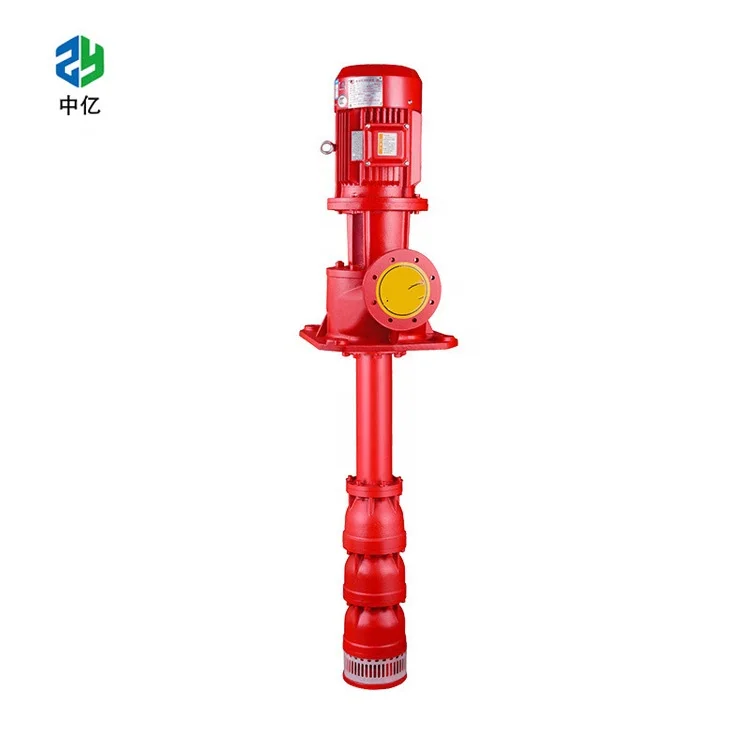 Long Shaft Vertical Turbine Deep Well Fire Fighting Pump