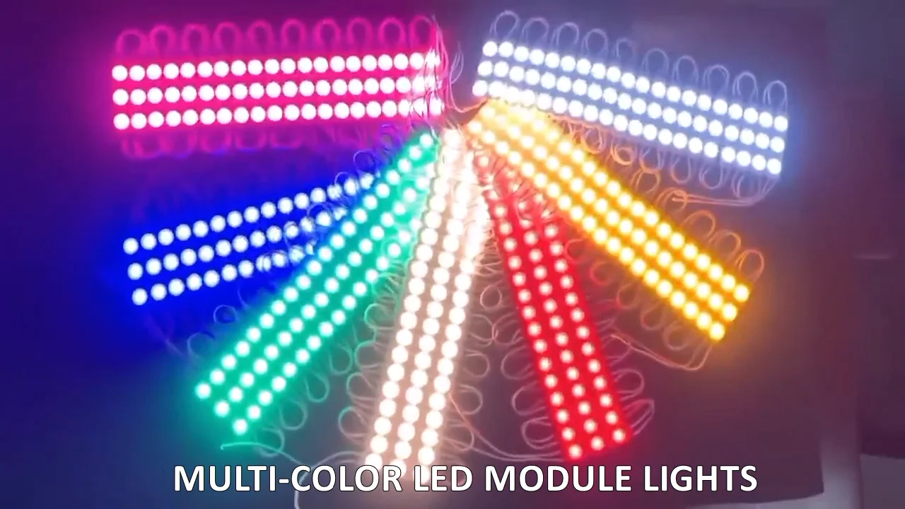 China Mini Smd Led Modules 12v 3-light Sign Lens 1.5w Modular 2835 Led ...