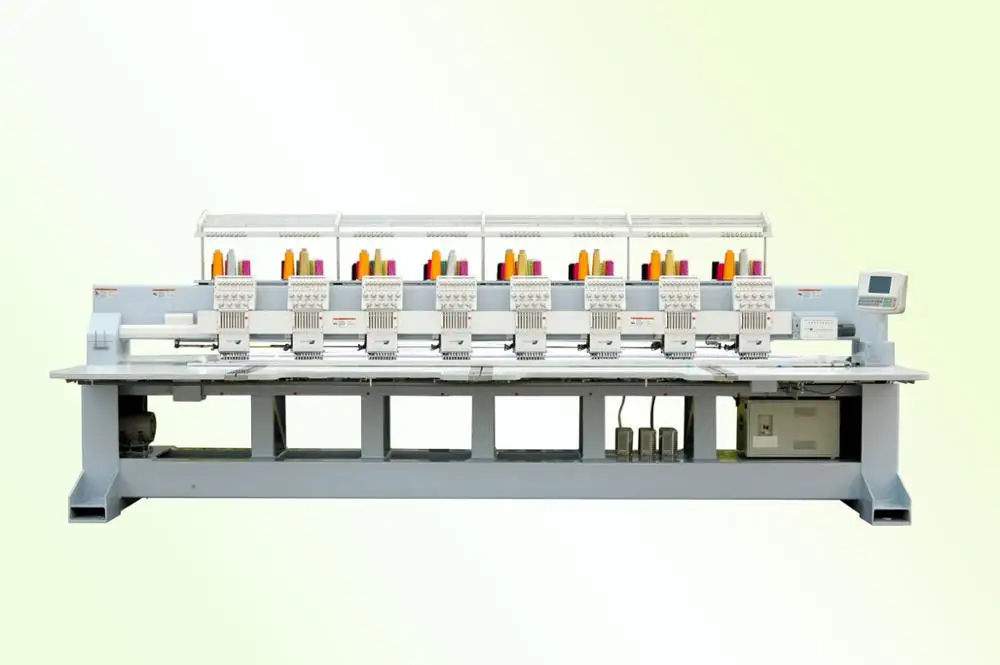 Yonthin Industrial Computerized 8 Heads Cap Embroidery Machine 9/12/15 ...