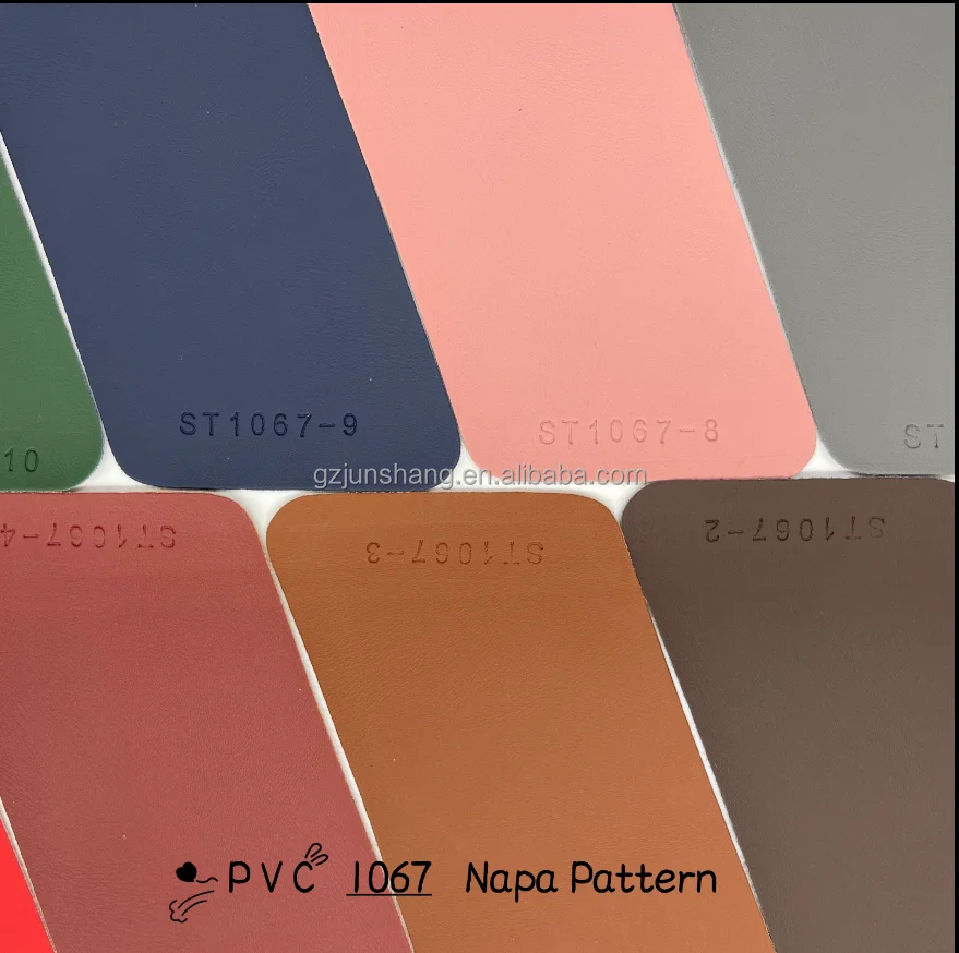 Napa Lychee Pinhole Pattern PVC Fabric Roll Artificial Leather for Sofa ...