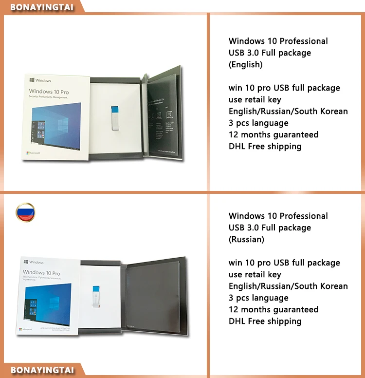 Windows 11 Professional Retail Box /windows 11 Pro Usb 3.0 Full Package ...