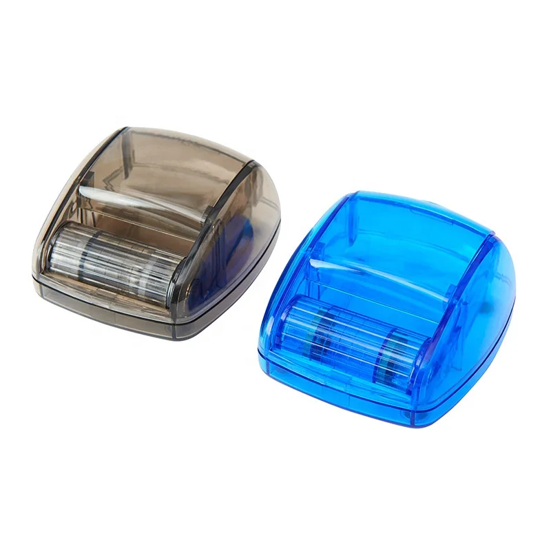 Plastic Rolling Clip Holder Paper Clip Dispenser With Rotating Magnet ...
