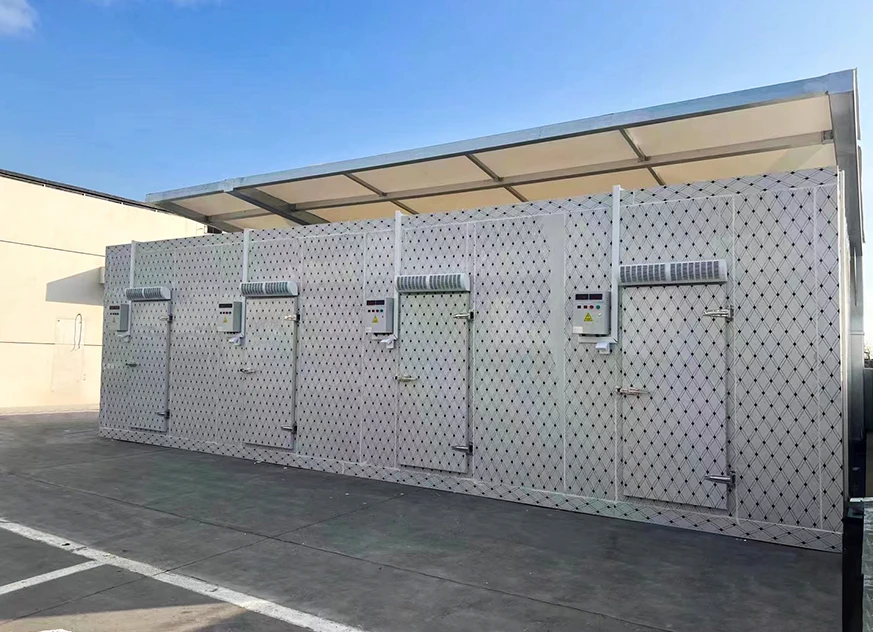 Commercial Walk-in Cooler Chiller Room Cold Storage Walk-in Freezer ...
