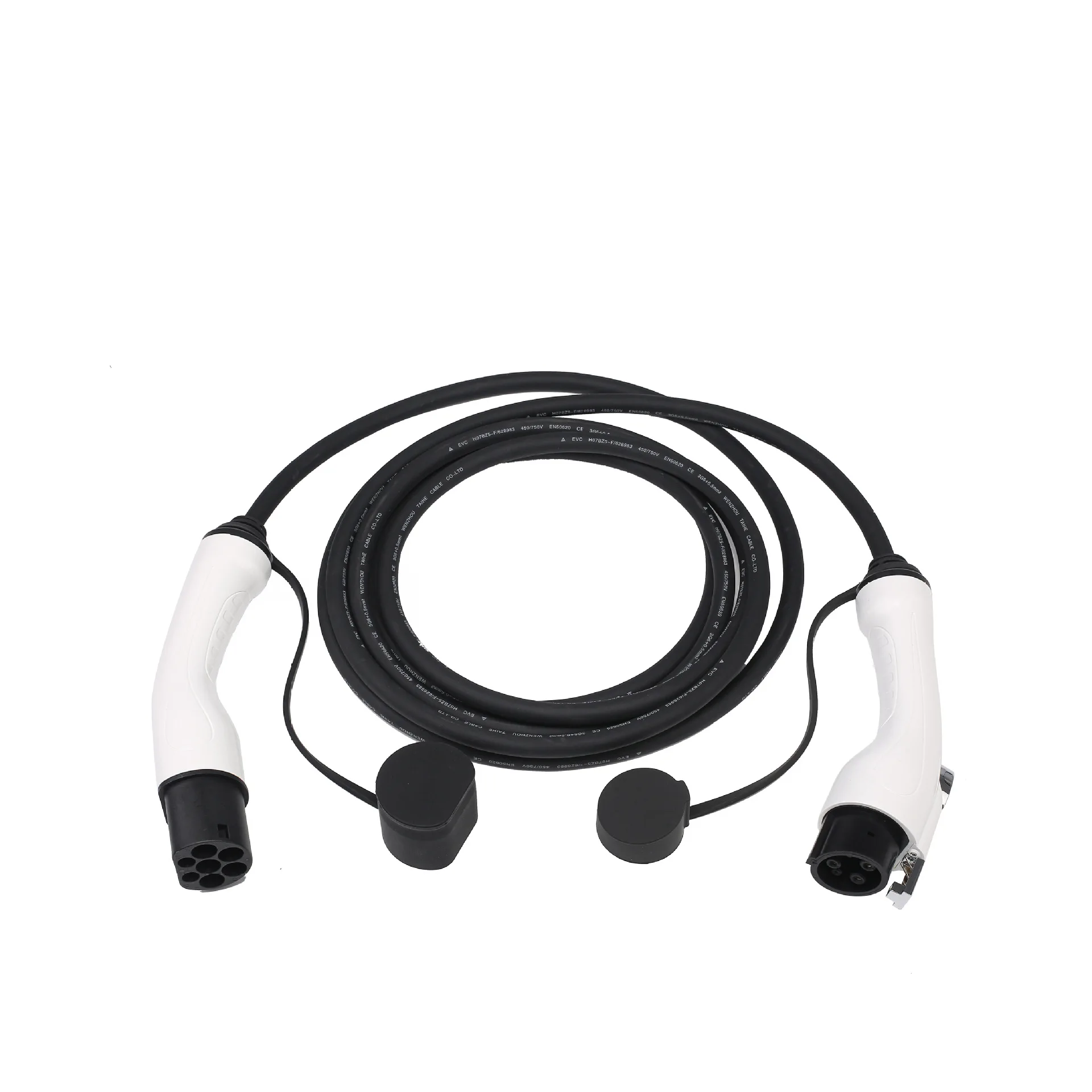 EV Charging Cable Type 1 to Type 2 32A Electric Vehicle Charger Cable ...