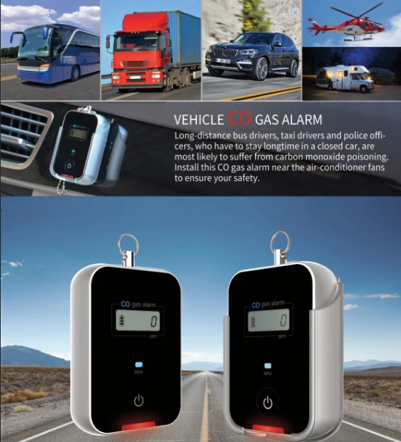 Outdoor Personal Co Gas Alarm For Tent Bbq Wilderness Camping Carbon ...