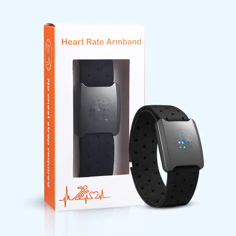 New Ant+ Ble Smart Heart Rate Monitor Armband Sport Fitness Gym Heart ...