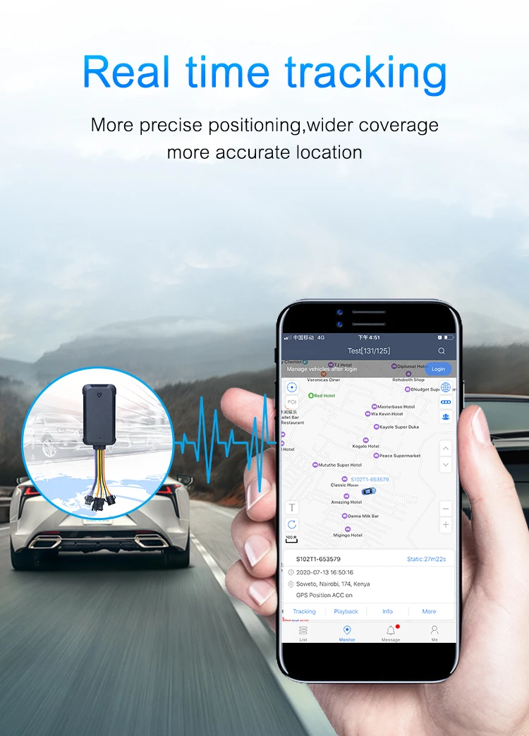 Fuel Monitoring System With Remote Engine Cut Off Gps Tracker For Truck ...