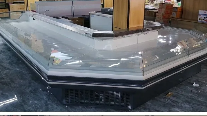 Commercial Butcher Equipment Cold Counter Meat Display Fridge - Buy ...