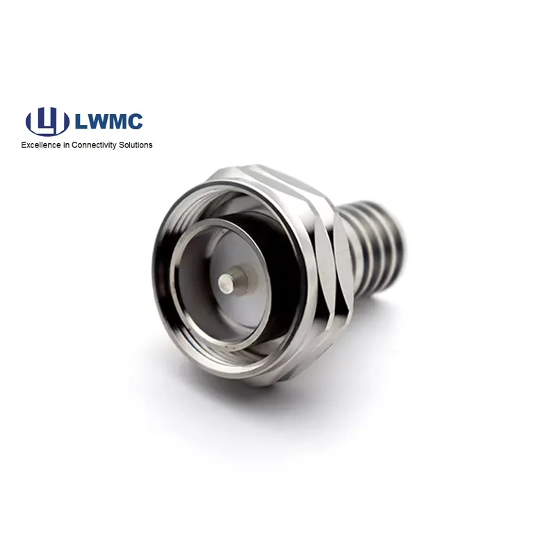 DIN male 5W terminator connector rf adapter rf connectors / coaxial ...