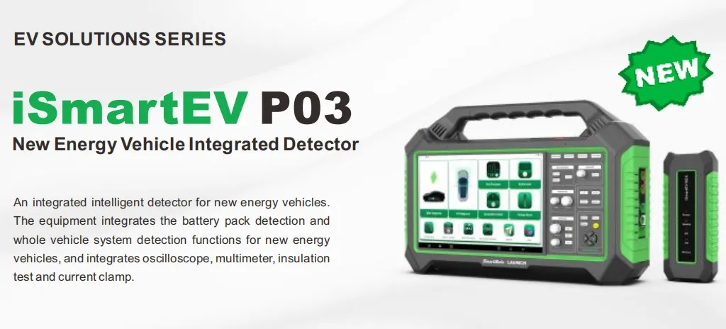 Ismart EV P03 - Intelligent Battery Pack Diagnostic Instrument