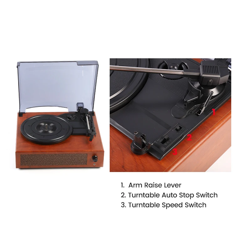 Multi Record Record Player - High End Vinyl Turntable