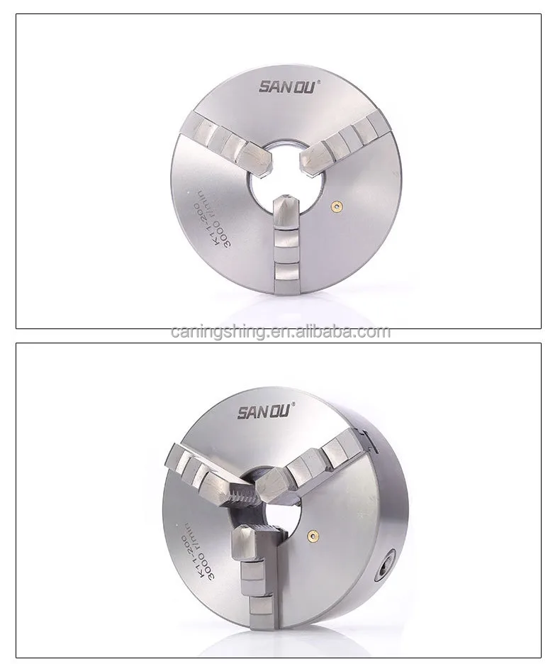 Adjustable Three Jaw Self Centring Chucks K11-200 - Buy Three Jaw Self ...