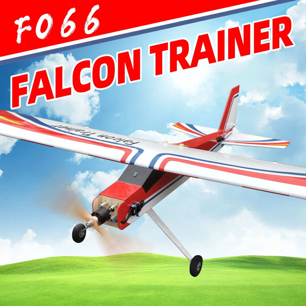 Falcon Trainer Plane PNP - 1860mm Wingspan Electric RC