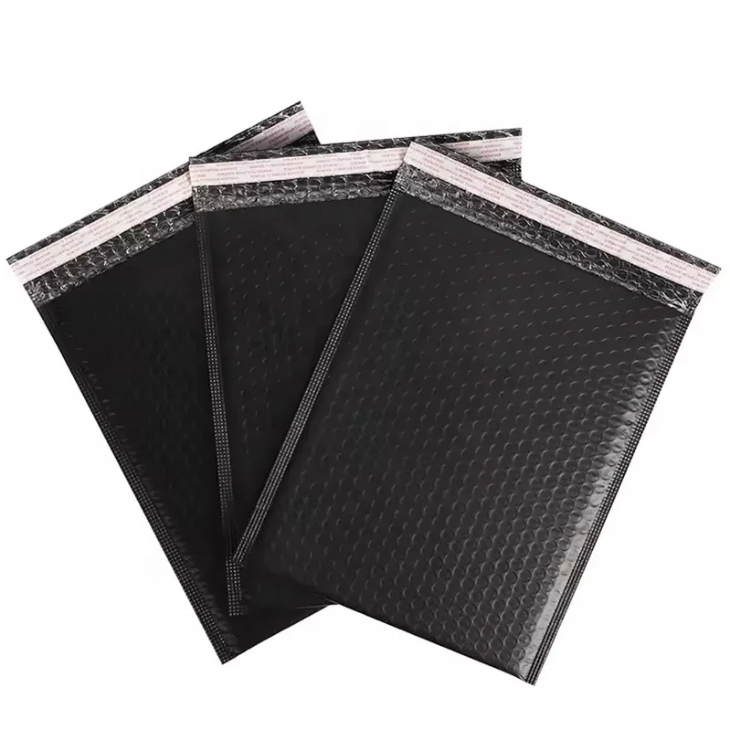 11x13+4cm Custom Pink Mailer Padded Mailing Matte Courier Packaging ...