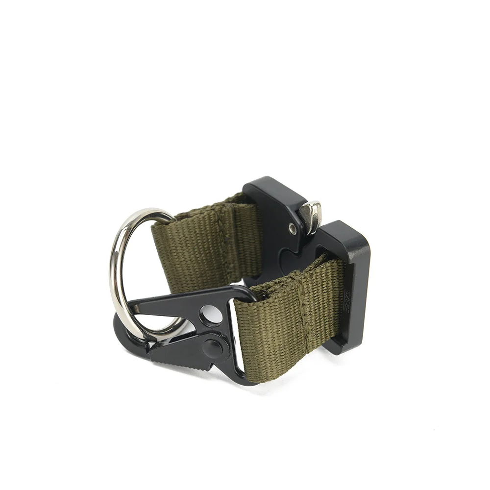 Outdoor Buckle Nylon Webbing Buckle Molle Keychain Tactical Multi ...