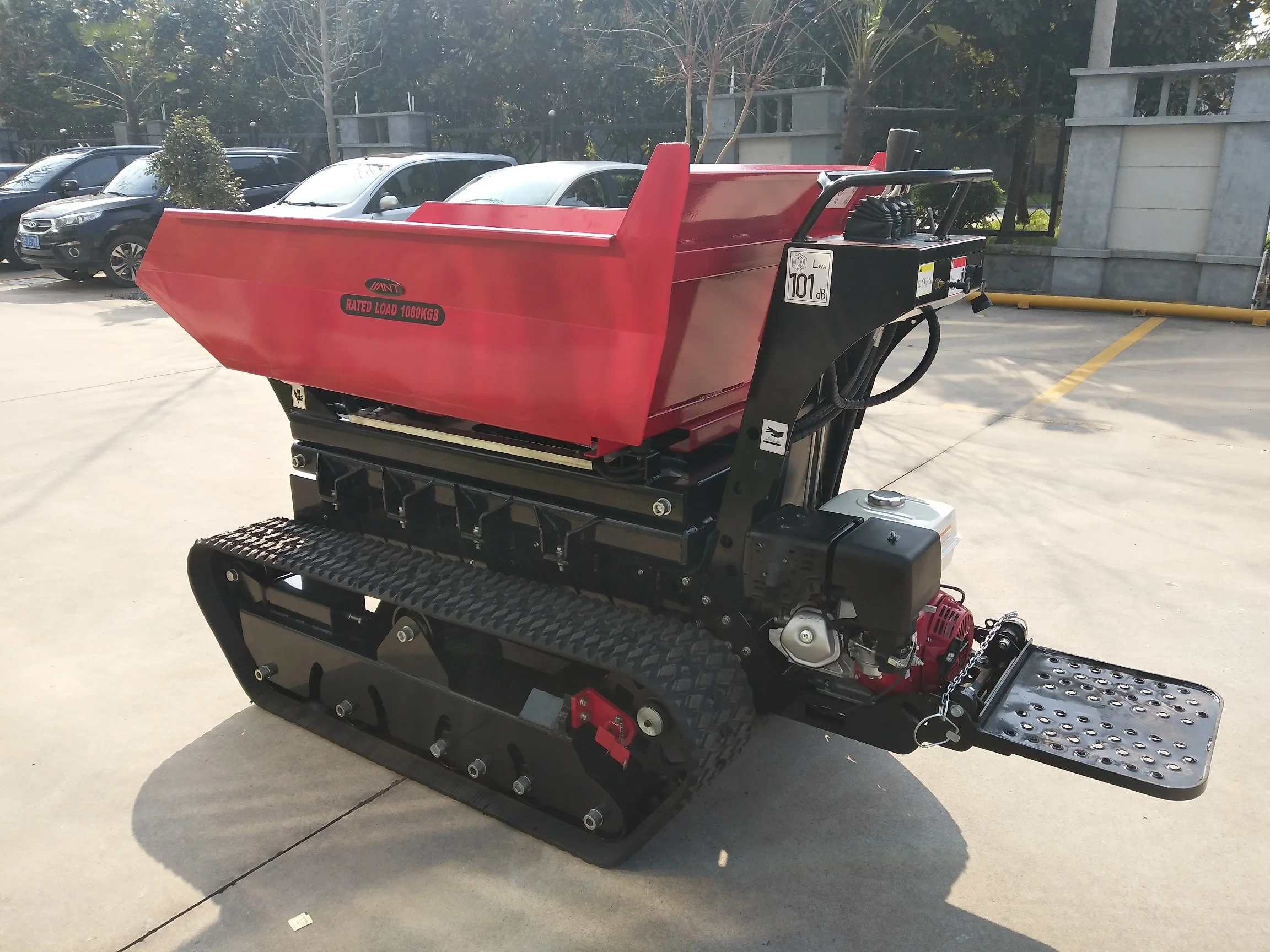 Agriculture Tracked Mini Dumper Garden Loader Small Dumper Lifting Mini ...