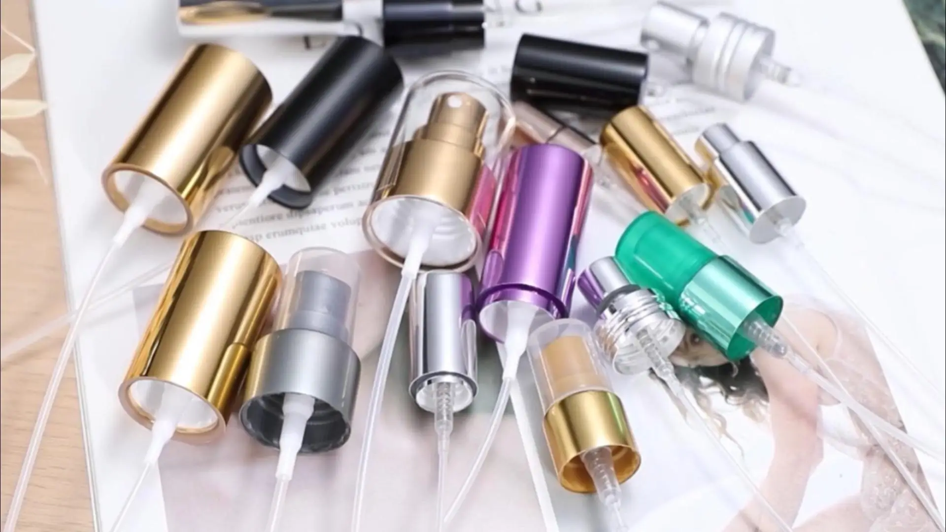 Manufacturer Supply 12mm 13mm 14mm 15mm 18mm 20mm 24mm Metal Aluminum Cosmetic Fine Mist Perfume ...