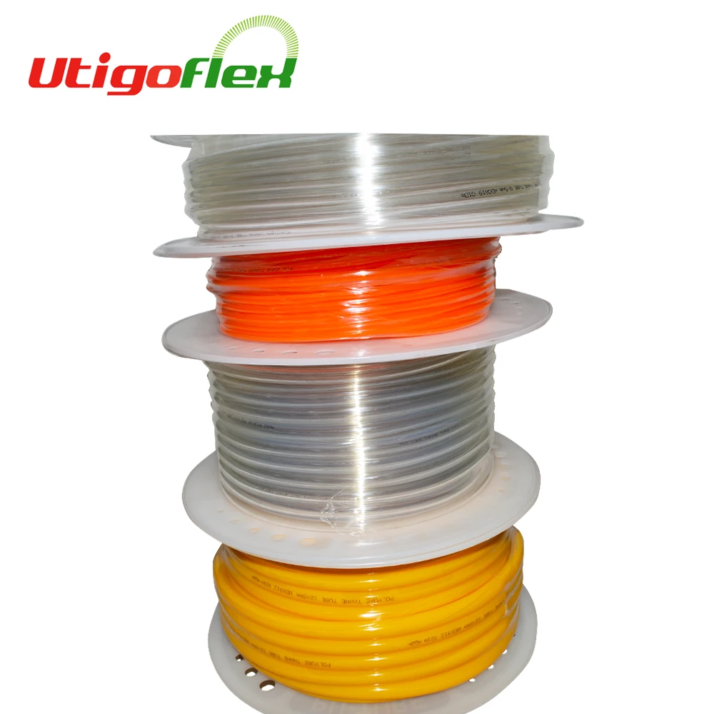 Customize Size Pu Pneumatic Rubber Air Compressor Intake Air Hose Reel ...