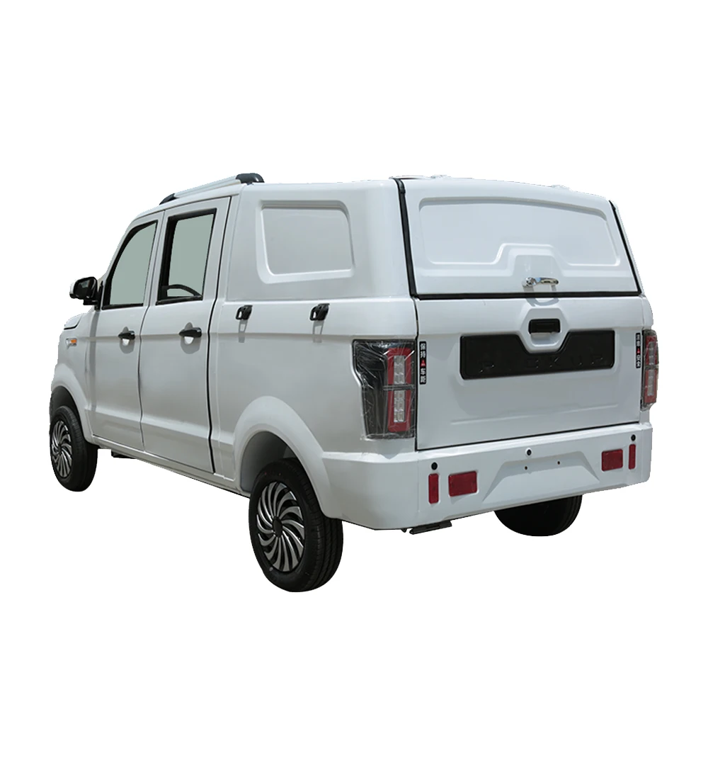 Mini Electric Pickup Truck 4x4 - Versatile Cargo Vehicle