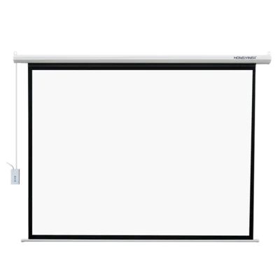 120 Inch Hd Electric Wall Mount Projection Screen Motorized Projection ...