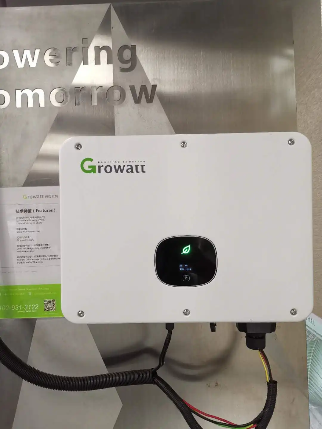Growatt MID 15-25KTL3-X Solar On Grid Inverter, 15kW/25kW, OEM
