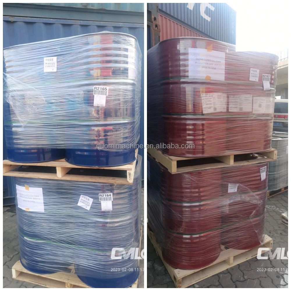 Spray Double Component Polyurethane Foam for Insulation