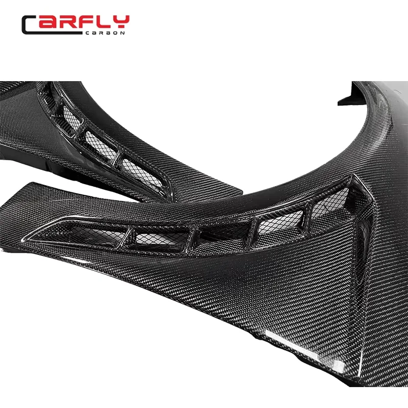 RS Style Front Fenders for Ford Focus 2015-2017 Carbon Fiber Fenders ...