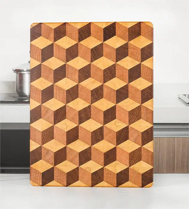 Hq-bamboo Kitchen Chopping Blocks & Acacia Wood Cutting Board With Non ...