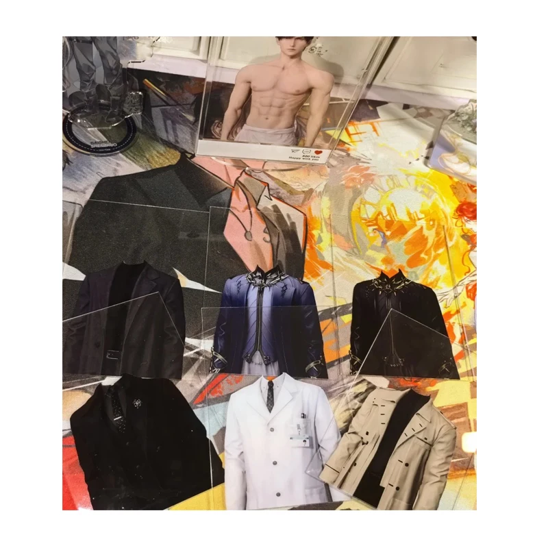 Wholesale Acrylic Standee Magnet Hot Guy Dress Up Acrylic Standee ...