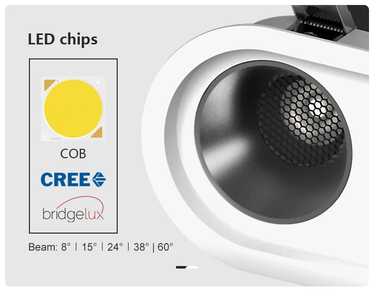 CCT Tunable Dimmable LED down Light - Efficient & Durable