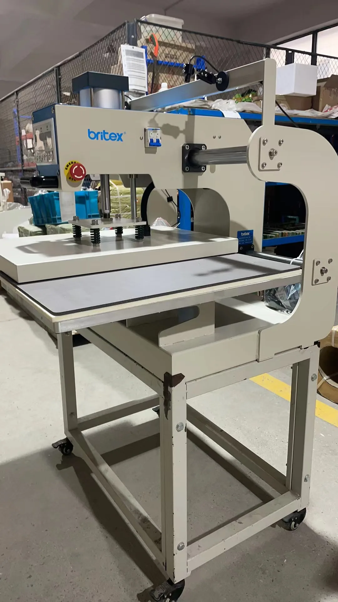 BR-4060-TD2 Up-sliding Pneumatic Double-station Heat Press Machine ...