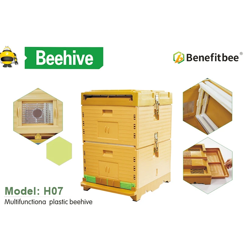 Multi-functional Langstroth Polystyrene Hive Agriculture Bee Box ...