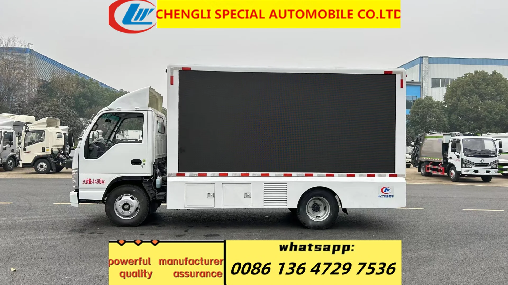 Mobile Billboard Truck - Led Truck Advertising - Buy Advertising Led ...