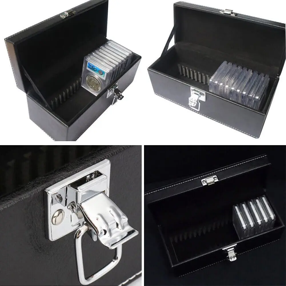 Aluminum Storage & Display Case Box Holds 20 Pcgs Ngc Anacs Coin ...