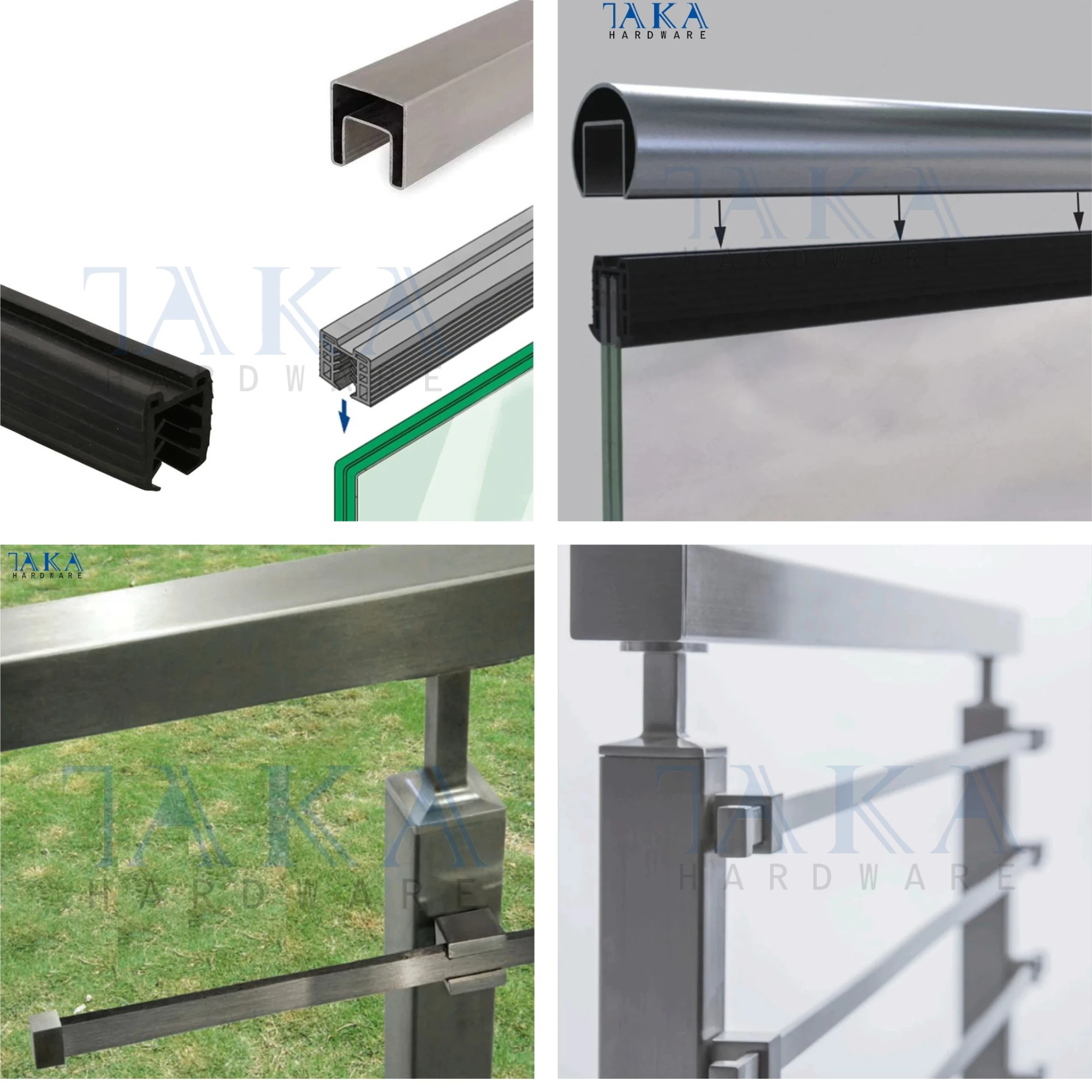 High Quality 90 Degree Square Rectangular Flush Elbow Slot Tube ...