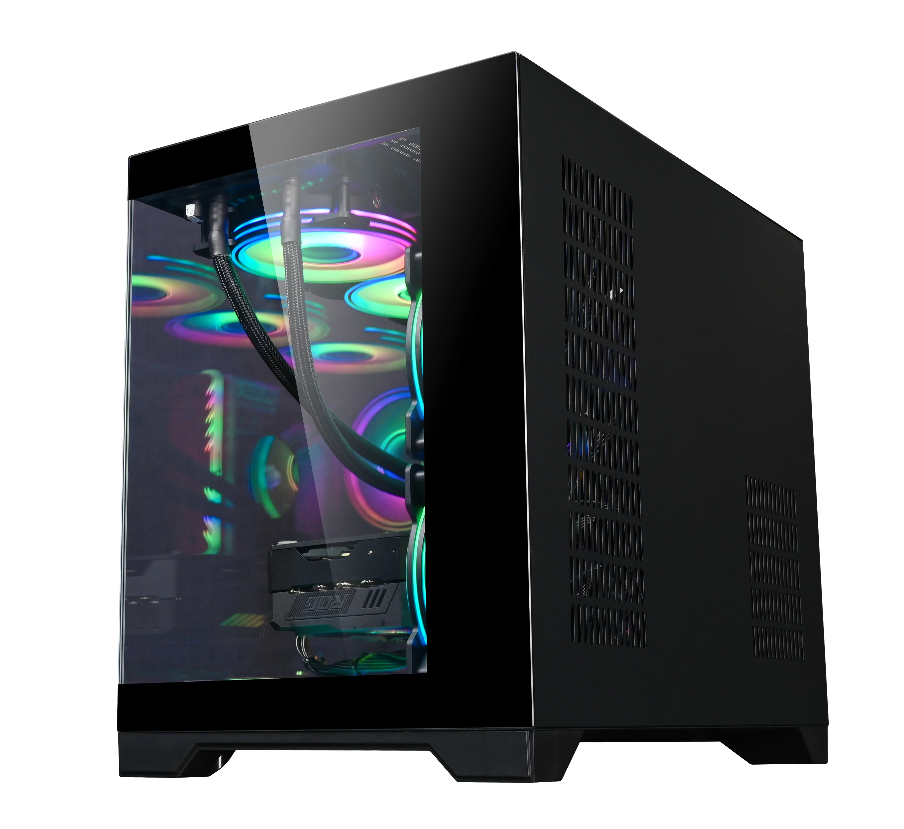 New Arrival Gaming Pc Case Fast Installation Structure Atx Case Support ...
