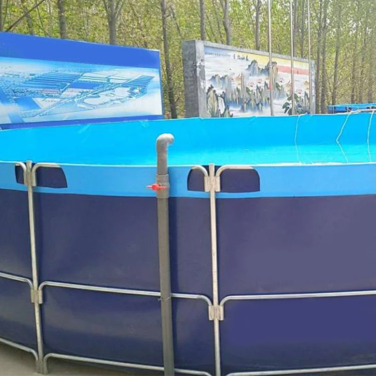 Wholesale Made Folding Round Pvc Flexible Water Storage Tanks For Fish ...