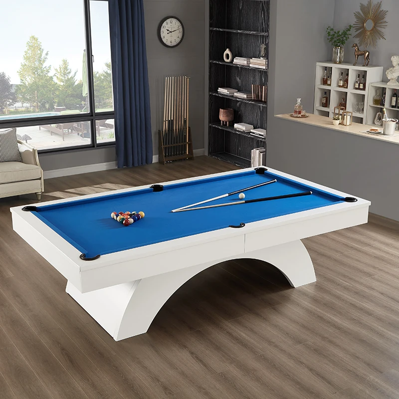 Rainbow Legs Design Pool Table 7ft 8ft 9ft Slate Top Solid Wood ...
