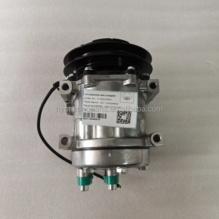Hyunsang Excavator Parts - AC Compressor 56E-07-21120