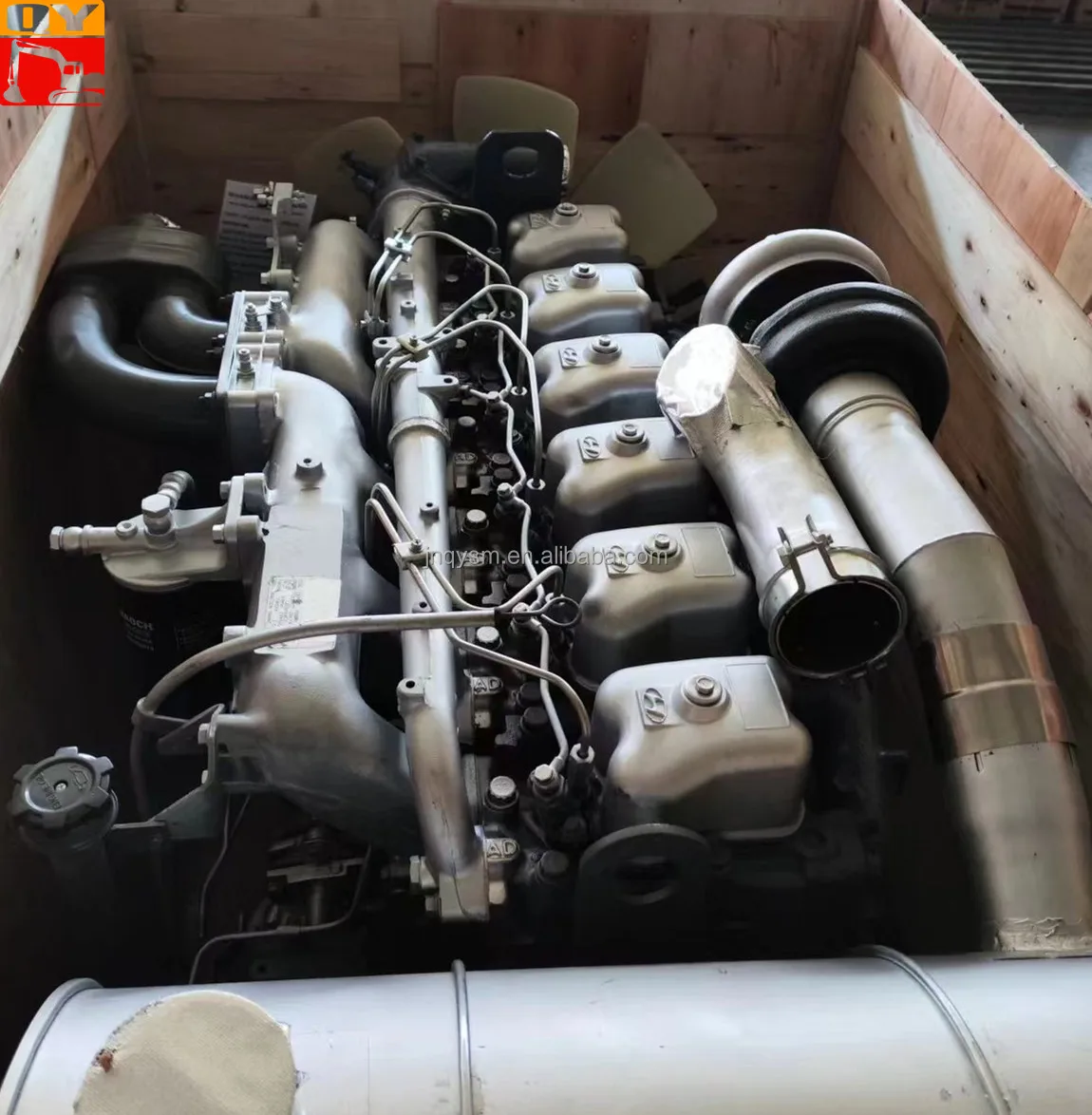 Genuine New Engine Assy D6AC D6CA Engine Used for R350LC-9 Crawler ...