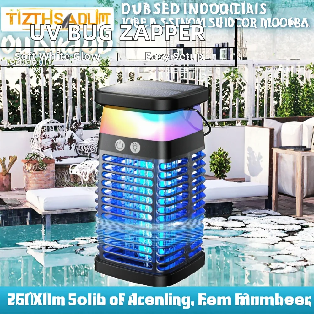 Ultraviolet Mosquito Bug Zapper Outdoor Electric Flies Light Machine ...