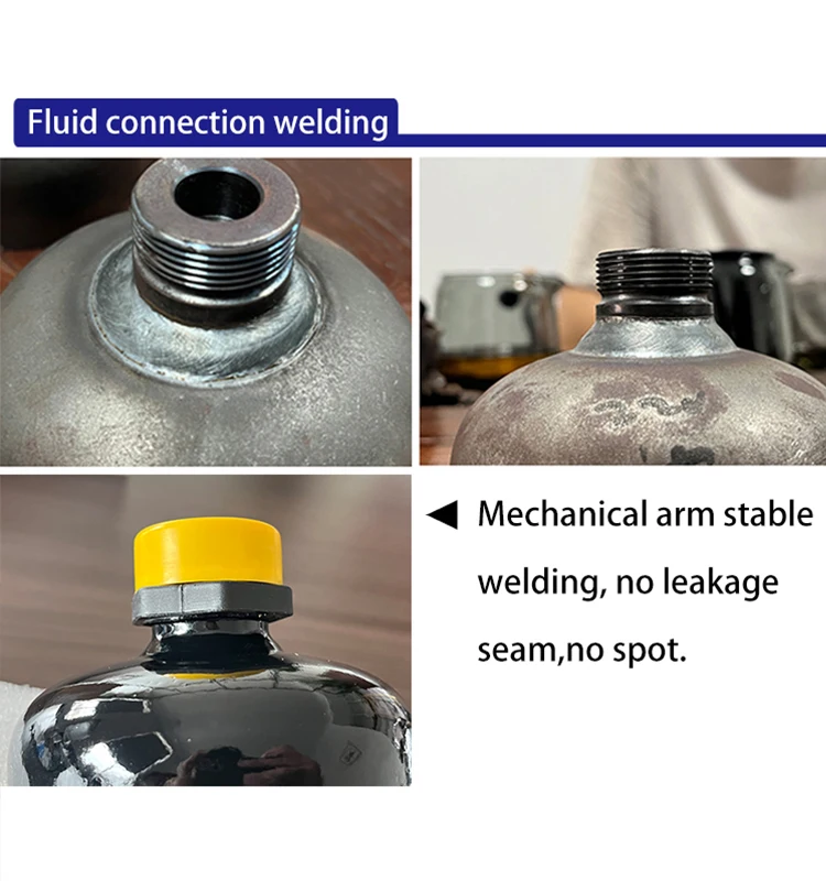 High Pressure Hydraulic Bladder Accumulator Sb210-0.6l Accumulator ...