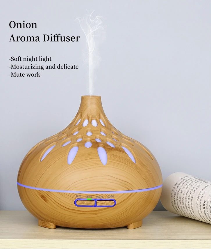 Custom Logo Humificador De Aroma 500ml Portable Ultrasonic Electric ...