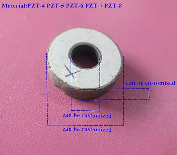 Pzt4 5 Piezoelectric Ceramic Transducer| Alibaba.com