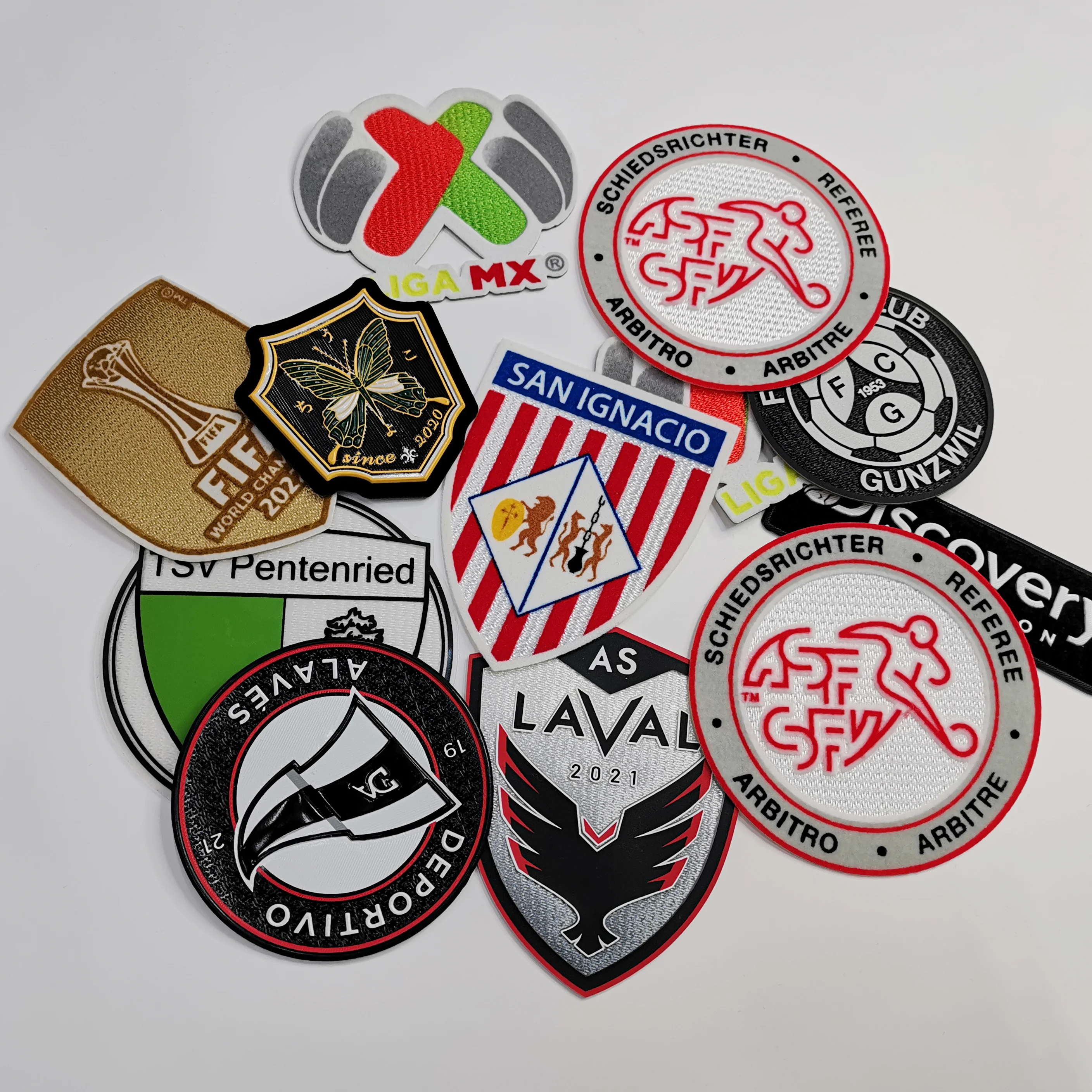 Custom Flock Tatami Sports Patch - Team Club Badge Logo