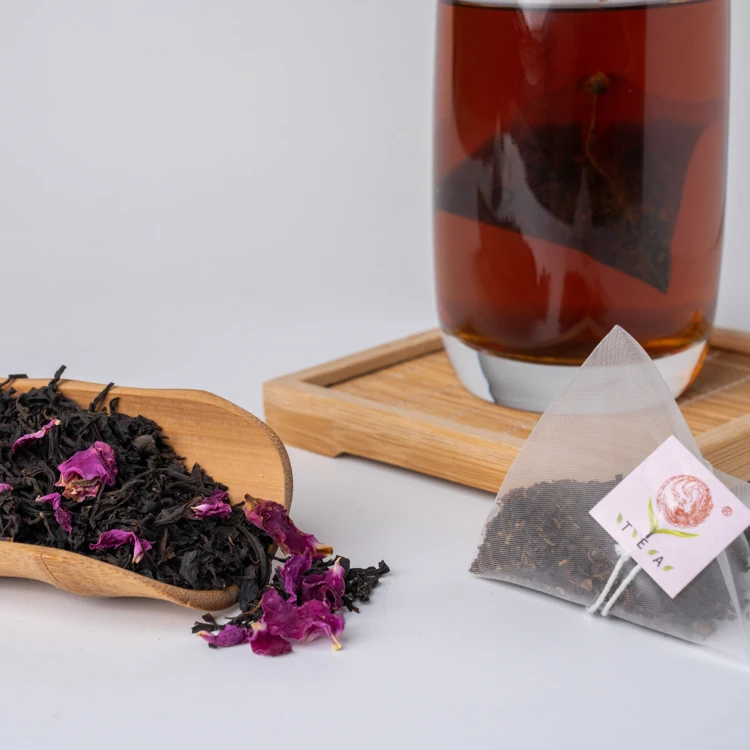Chinese Herbal Rose Black Tea Bags Organic Tea High Quality Support Tea ...