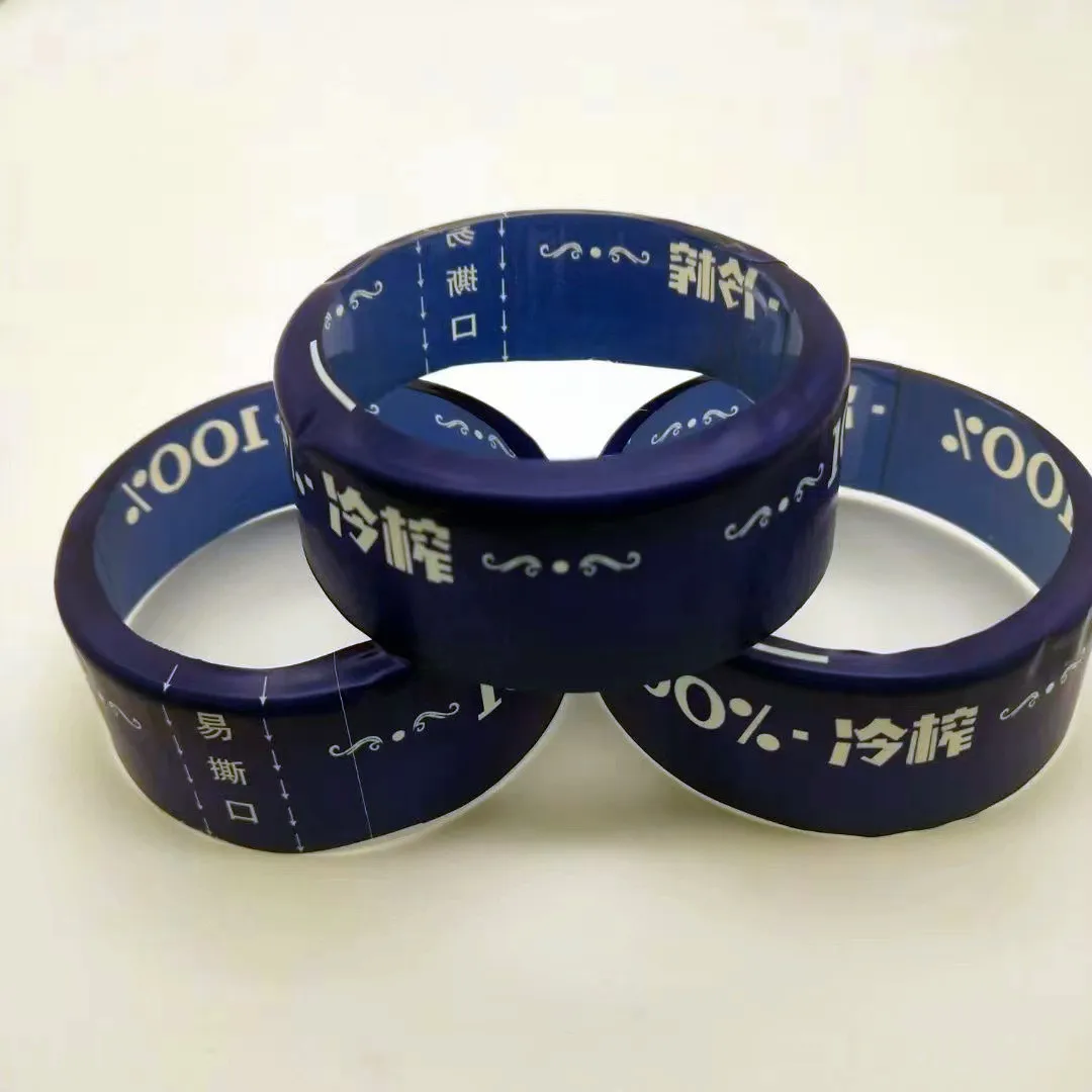 Clear Round Pvc Preformed Shrink Bands Heat Shrink Wrap Bands For ...