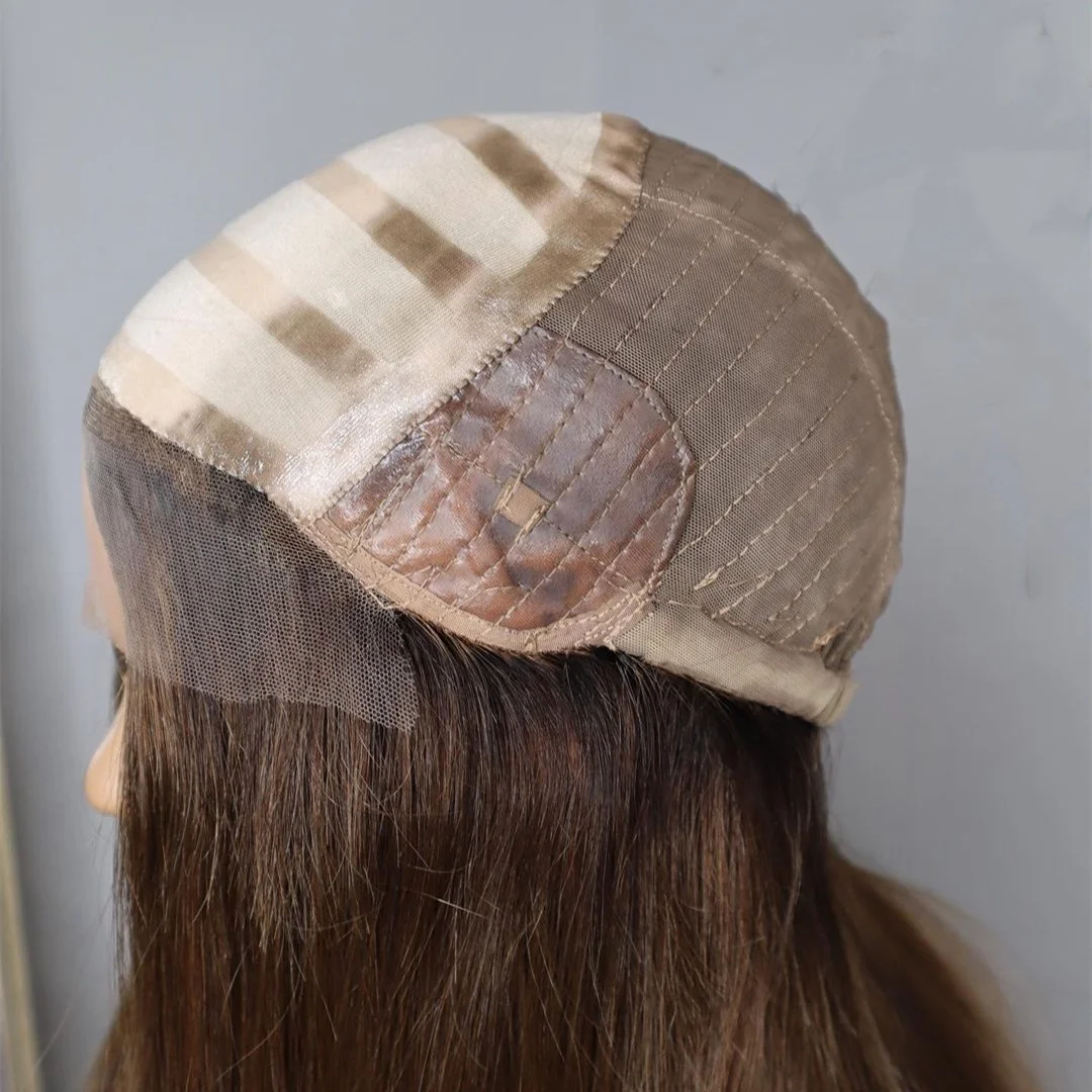 Silicone Cap Wigs - European Remy Human Hair for Alopecia